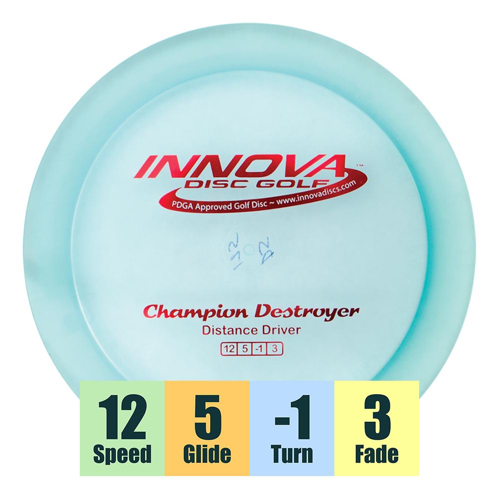 Champion Destroyer fra Innova Discs. - Krokhol Disc Golf Shop