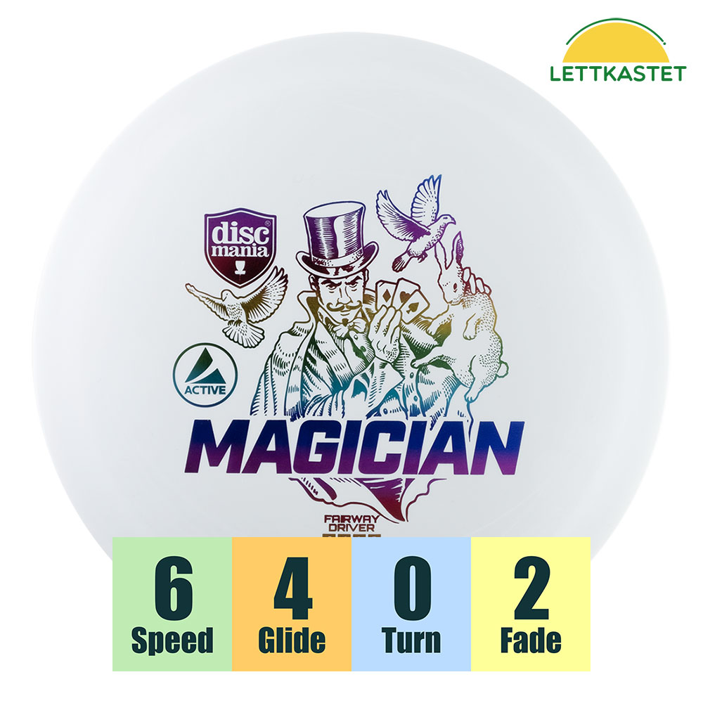 Active Magician fra Discmania - Krokhol Disc Golf Shop - Krokhol Disc ...