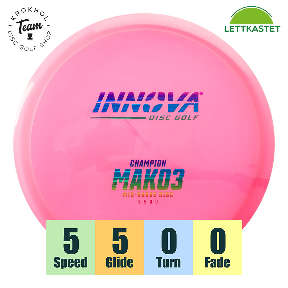 Innova Champion Mako3 - Nøytral Midrange - Krokhol Disc Golf Shop