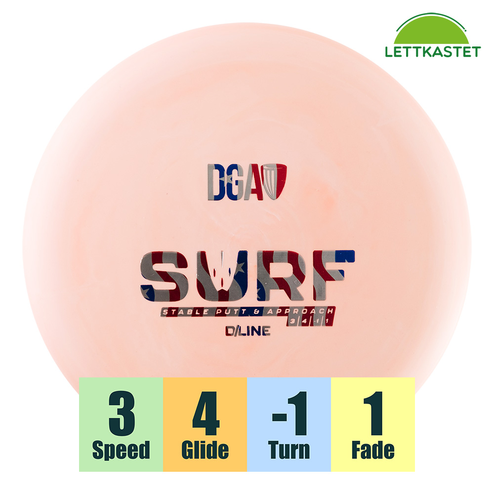 DGA D‑Line Surf – Putt & Approach Disc | Krokhol DGS - Krokhol Disc ...