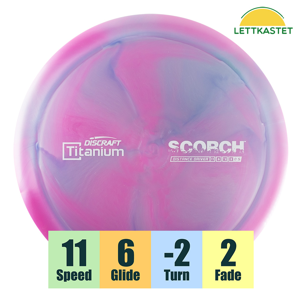 Titanium Scorch fra Discraft - Krokhol Disc Golf Shop - Krokhol Disc ...