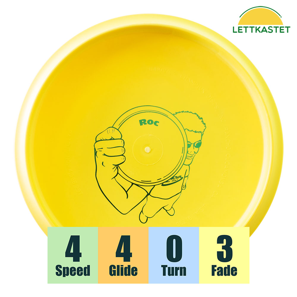 DX ROC Midrange Disc Innova DX ROC Midrange Golf Disc - Bottom Stamp ...