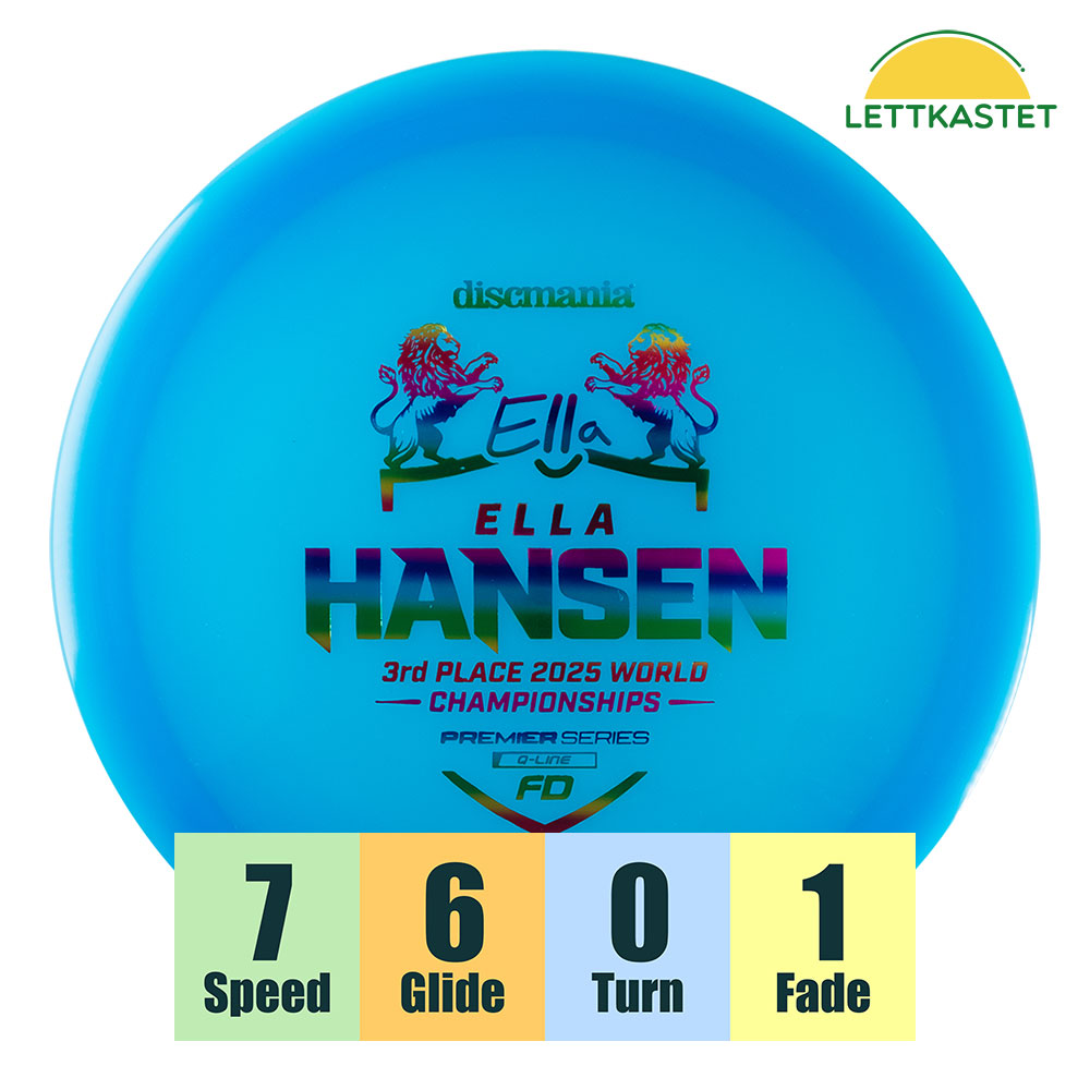 Discmania Q-Line FD Ella Hansen Premier Series - Krokhol Disc Golf Shop
