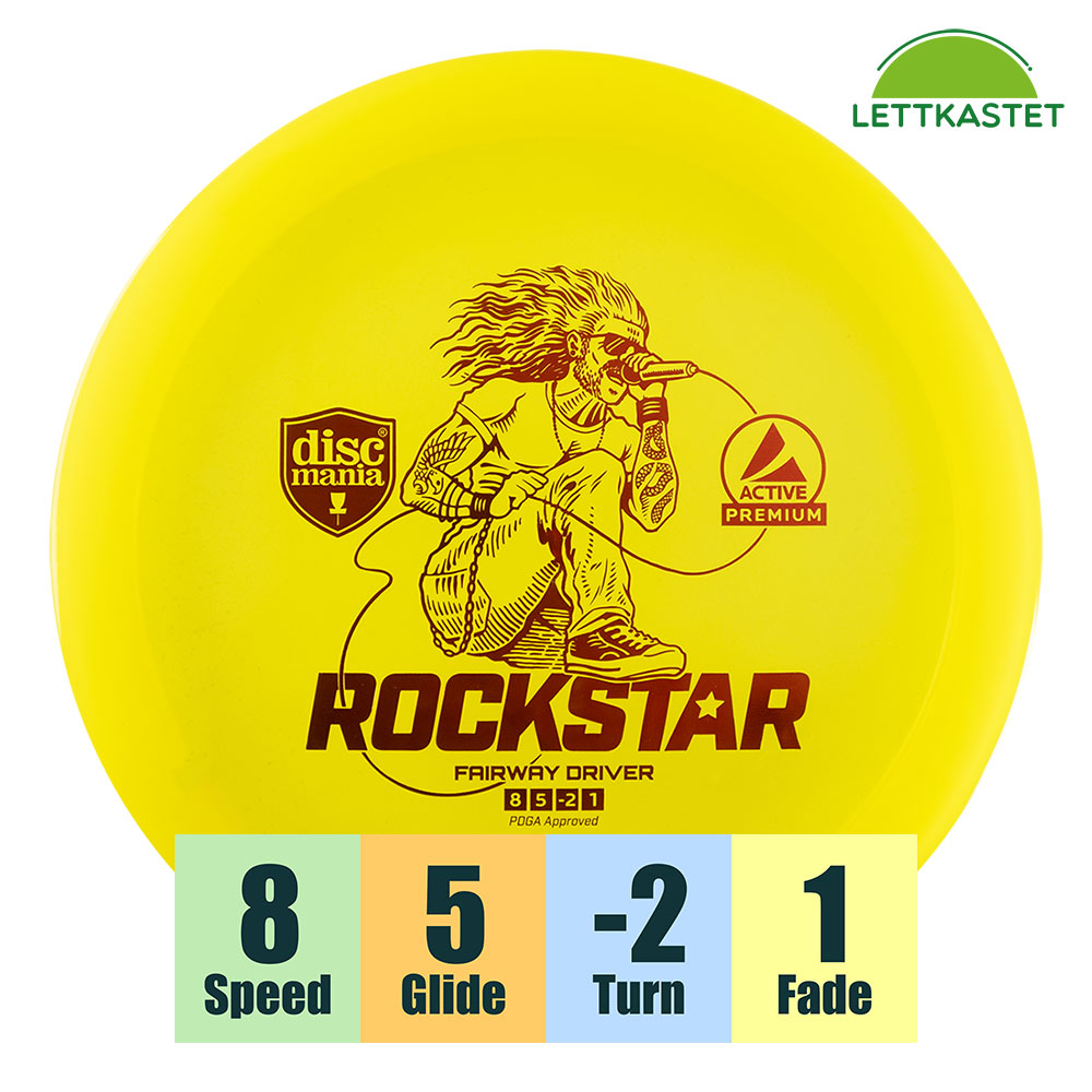 Active Premium Rockstar fra Discmania - Krokhol Disc Golf Shop